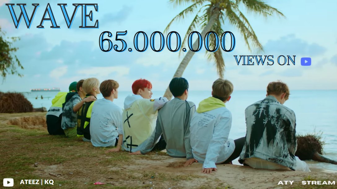 ATYstream | ATEEZ on Twitter: "📋| Congratulations #ATEEZ & #ATINY! 'Wave' MV has reached 65.000. ...