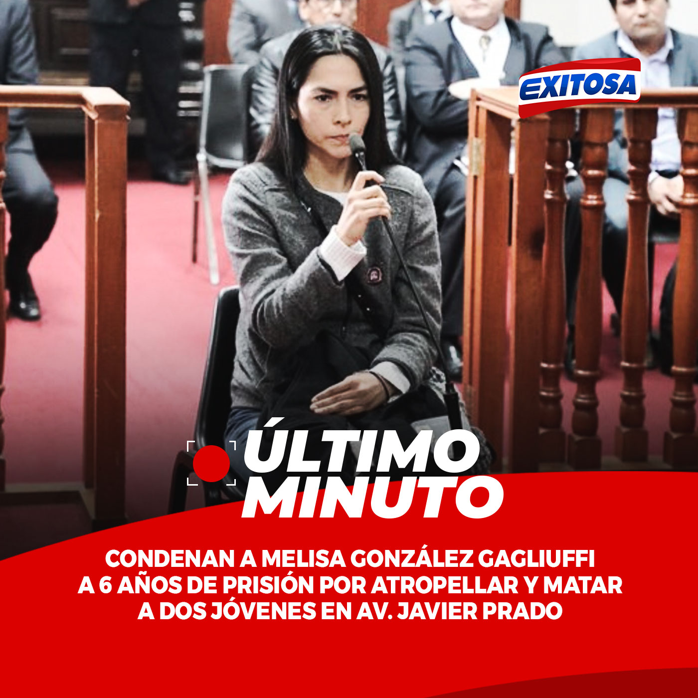 Exitosa Noticias On Twitter 馃毃 Lo脷ltimo El Poder Judicial Conden贸 A
