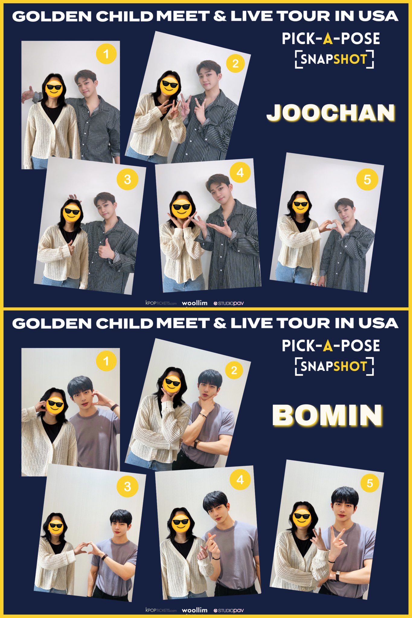 Studio PAV on Twitter: "Snapshot Poses are finally revealed! 📸 One Snapshot Ticket is one pose ...