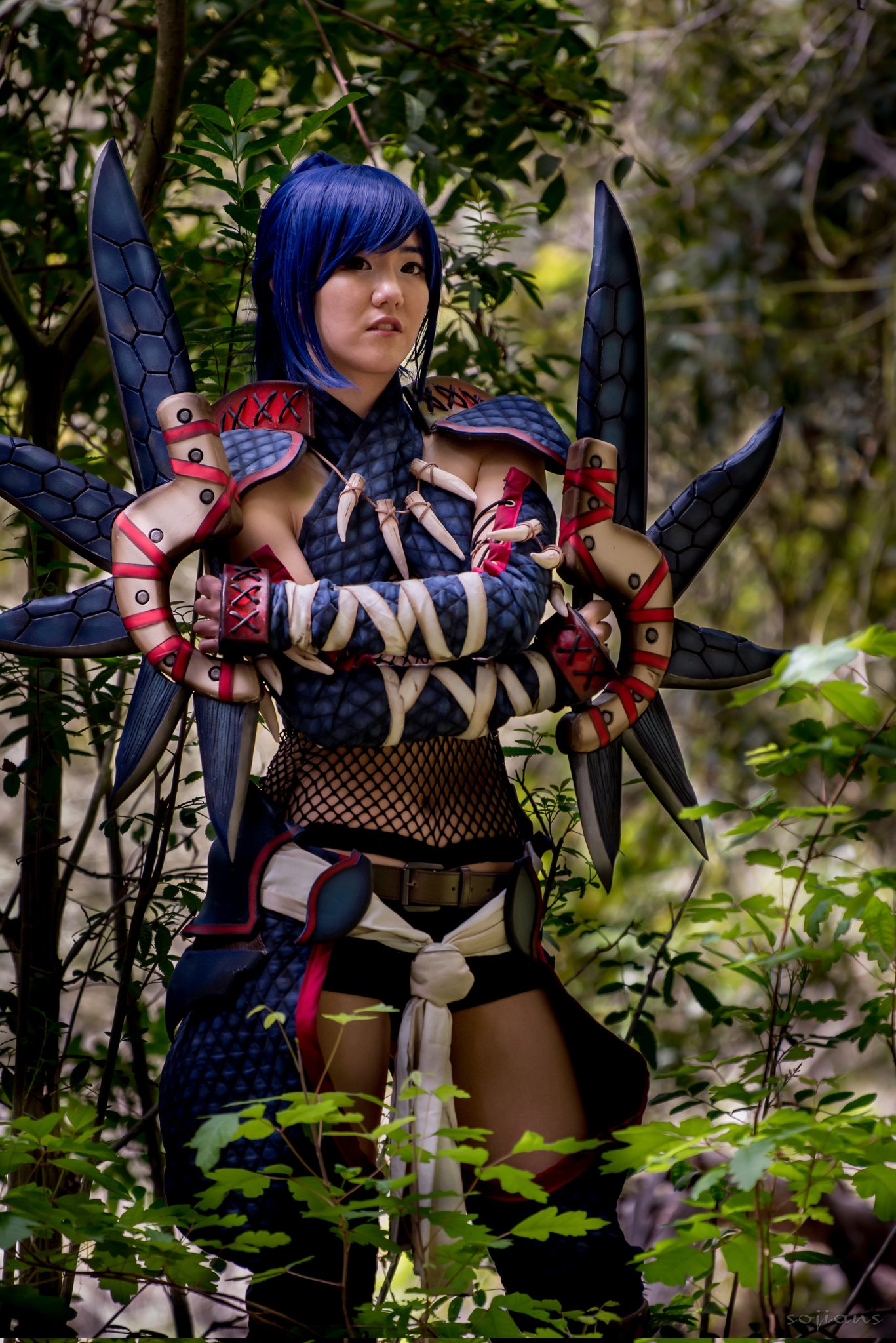 Krow on Twitter: "Some of my Monster Hunter cosplays. I like seeing how my armor builds improve ...