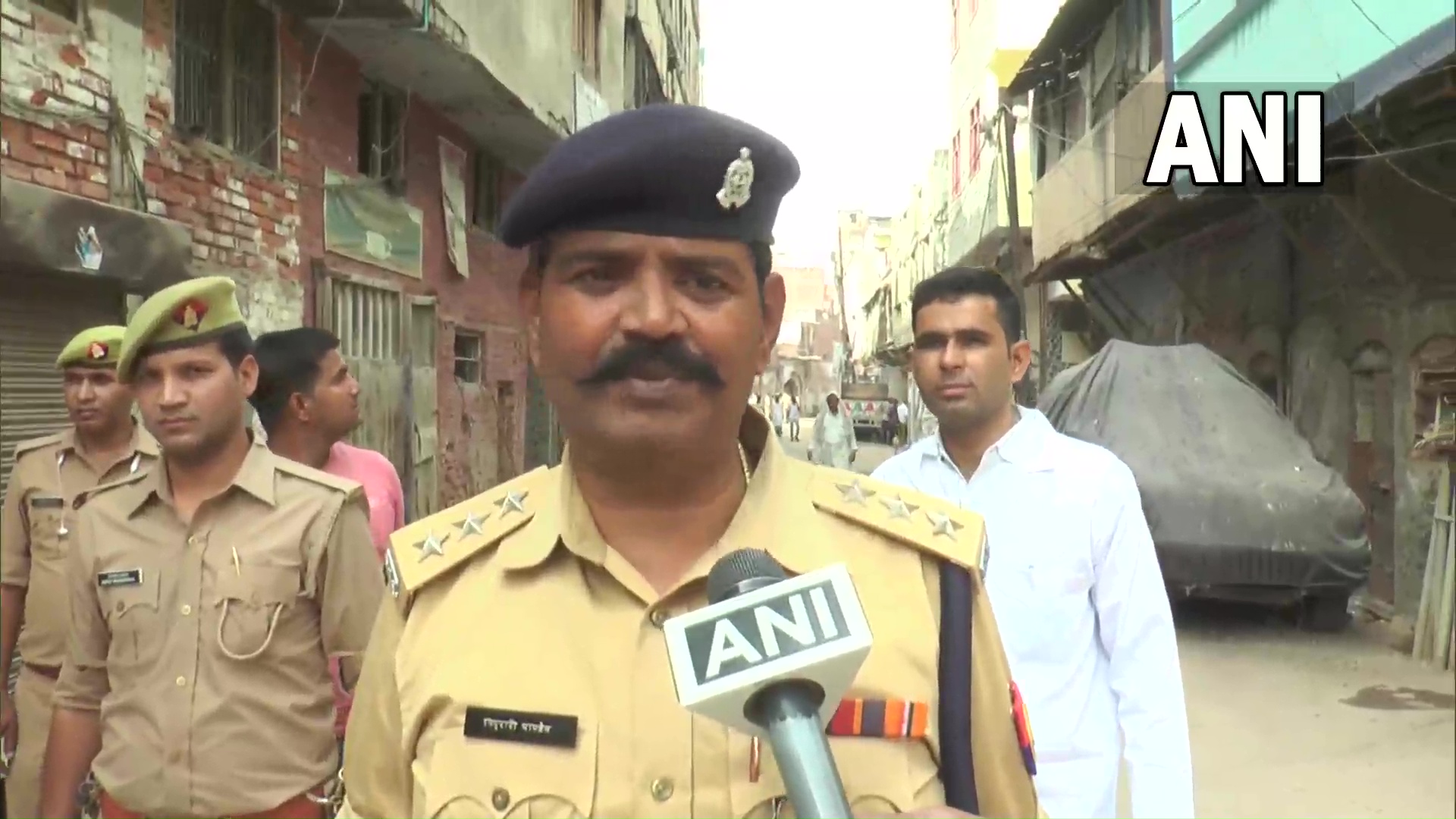 ANI UP/Uttarakhand on Twitter: "Kanpur ACP and a member of the SIT, Tripurari Pandey says, "We ...