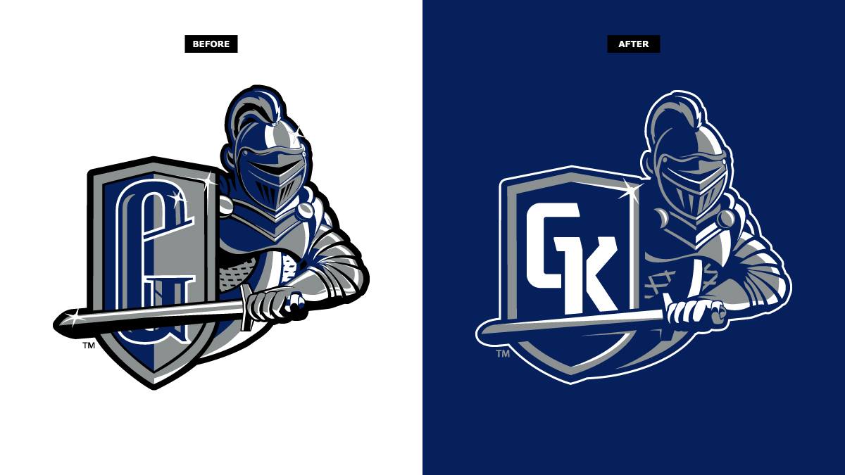 Geneseo Knights Logo SUNY Geneseo Knights Alumni Tee T Shirt Navy,