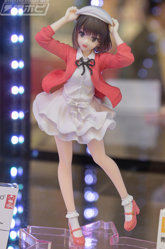 電撃ホビーウェブ on Twitter: "『冴えない彼女の育てかた Fine』のプライズ「Coreful（コアフル） フィギュア 加藤恵～ヒロイン服ver.～」が展示！ https ...