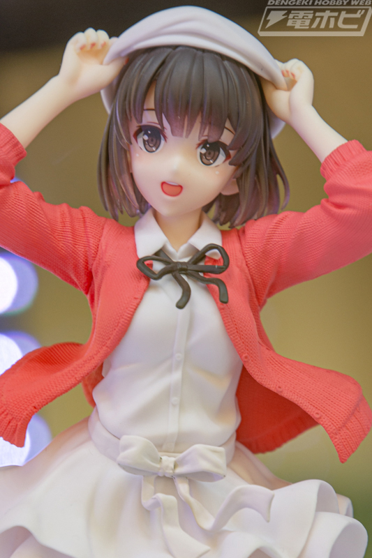 電撃ホビーウェブ on Twitter: "『冴えない彼女の育てかた Fine』のプライズ「Coreful（コアフル） フィギュア 加藤恵～ヒロイン服ver.～」が展示！ https ...