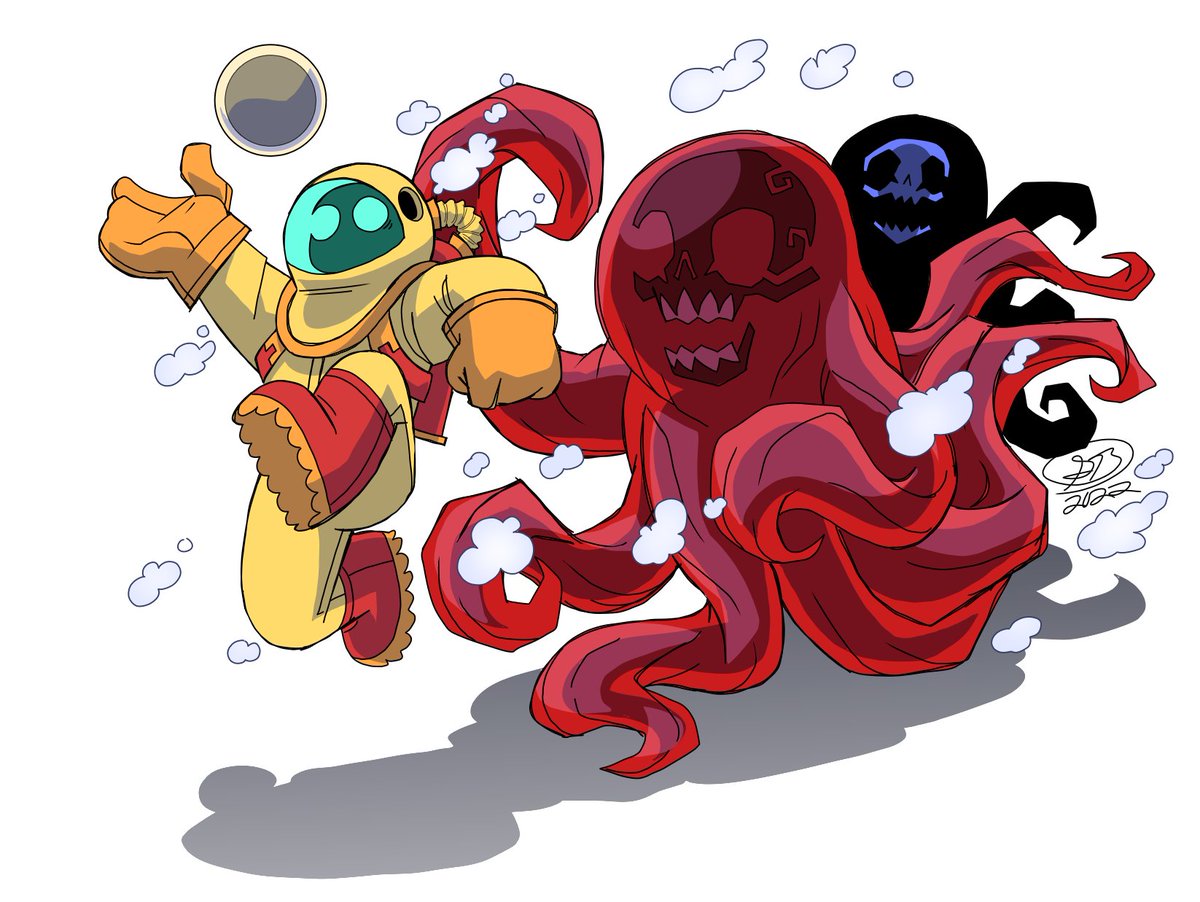 「Pac-Man Everyone always does space suit」|Takuのイラスト