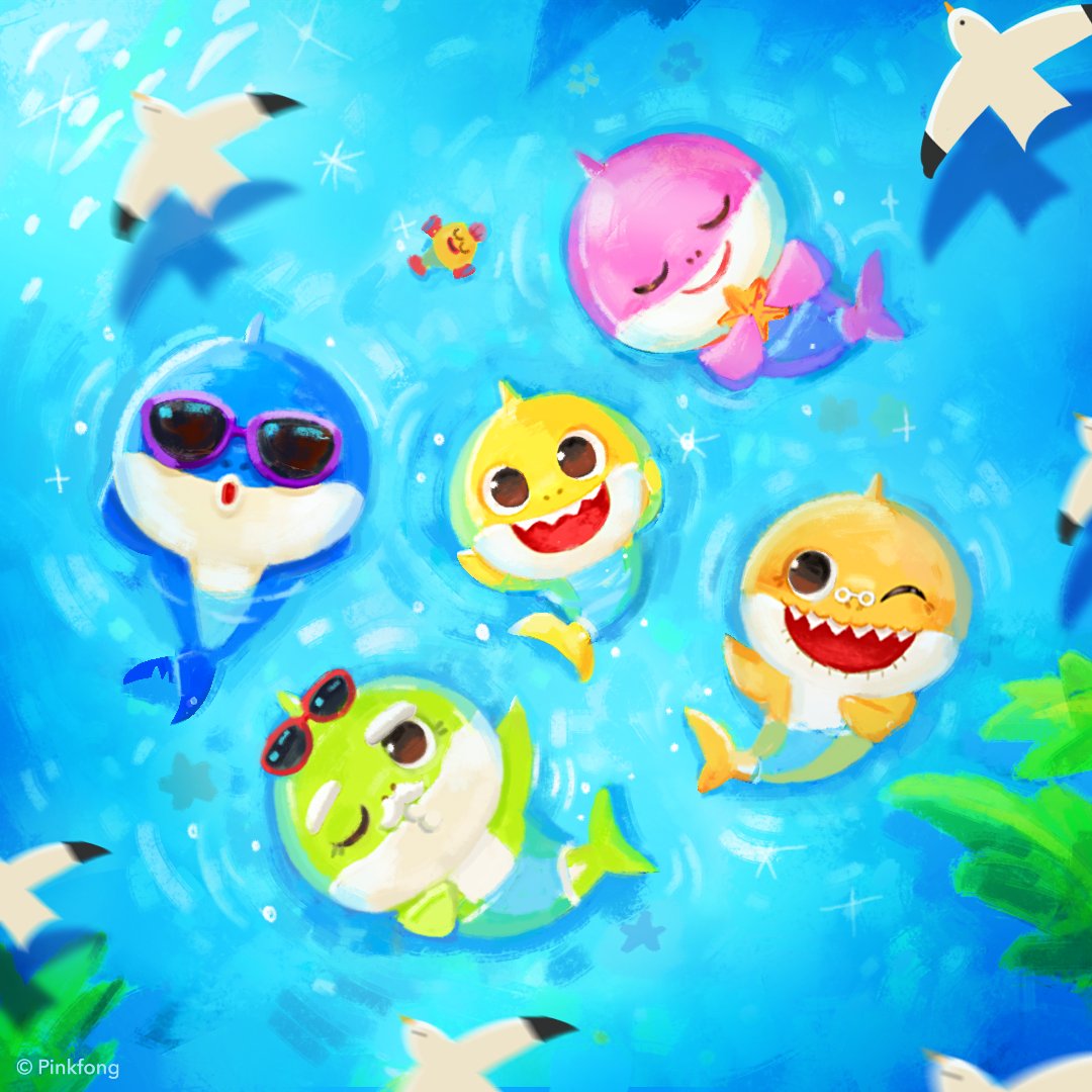 Pinkfong & Baby Shark on Twitter: "Shark Family is celebrating World ...