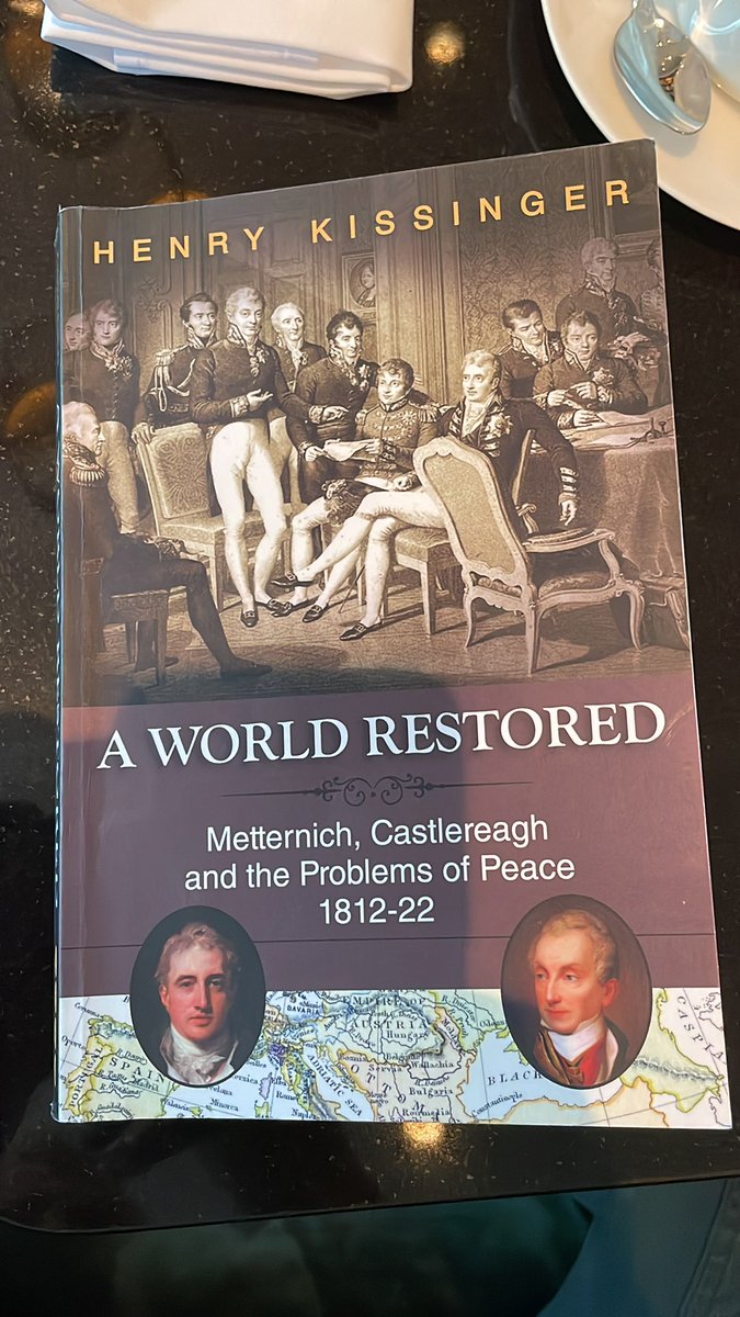A morning coffee read: this book by Henry Kissinger, first published in ...