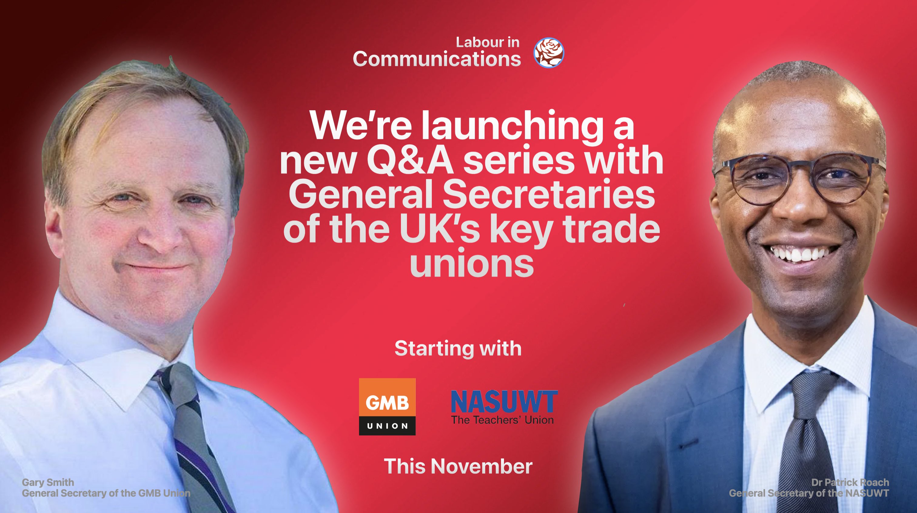 Labour in Communications on Twitter: "📢 Following the success of our Labour in Power series, we ...