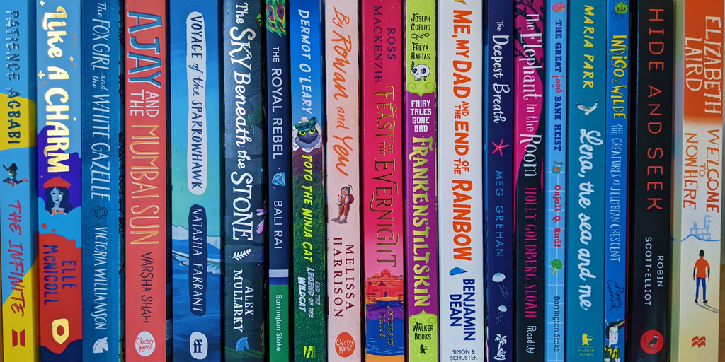 Row Of Kids Books