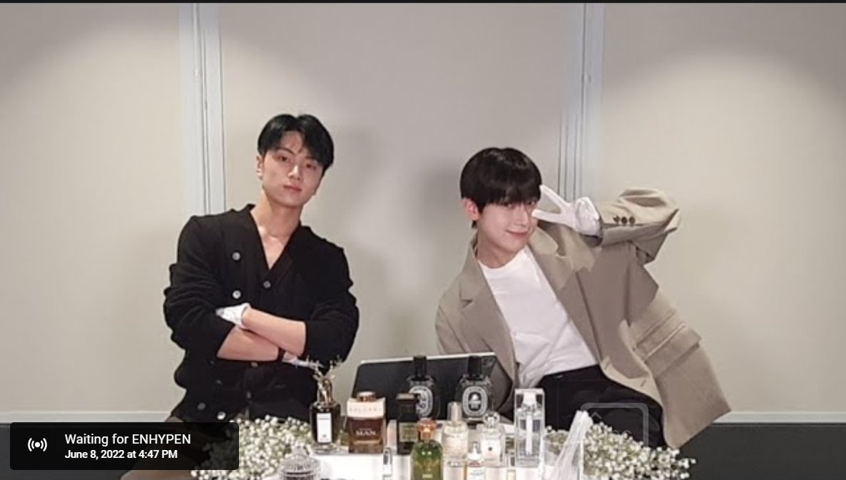 Fir on Twitter: ""JAY-FASHION Live. JAY Perfume (W/ SUNOO)" https://t.co/caxCaxPSKE" / Twitter