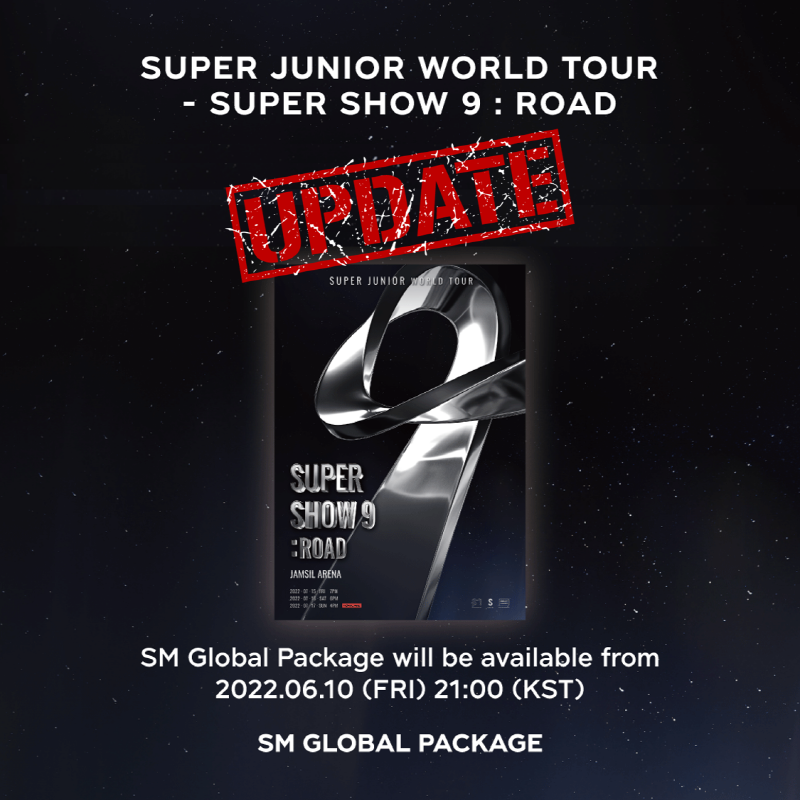 SM GLOBAL PACKAGE on Twitter: "[SUPER JUNIOR WORLD TOUR - SUPER SHOW 9: ROAD] Package ...