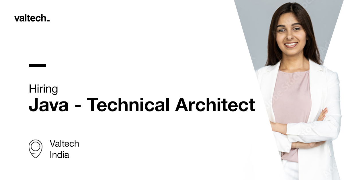 Valtech India on Twitter: "We are hiring Java - Technical Architect. Apply now: https://t.co ...