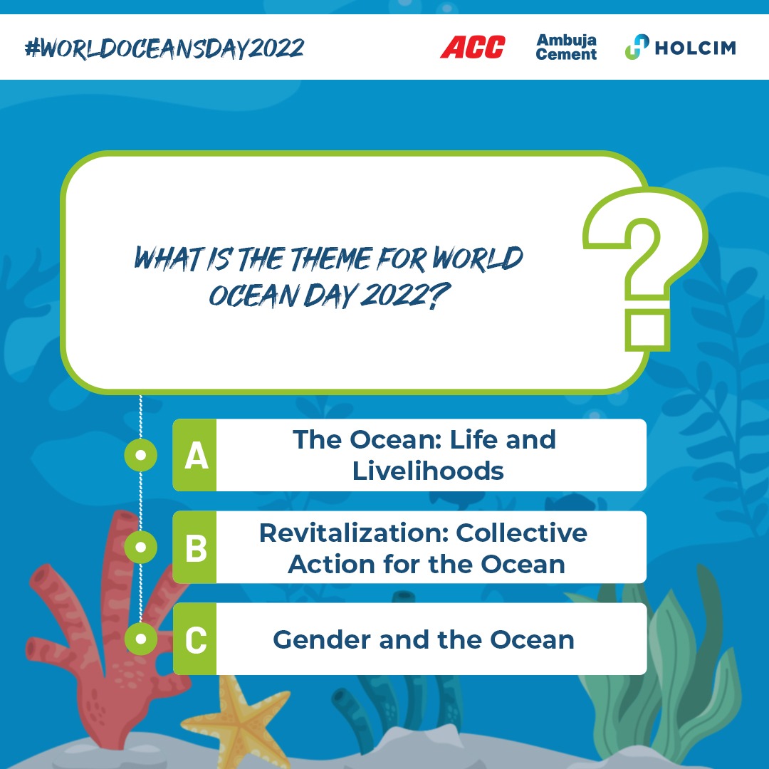 ACC Limited on Twitter: "Our weekly quiz is a tribute to World Oceans ...