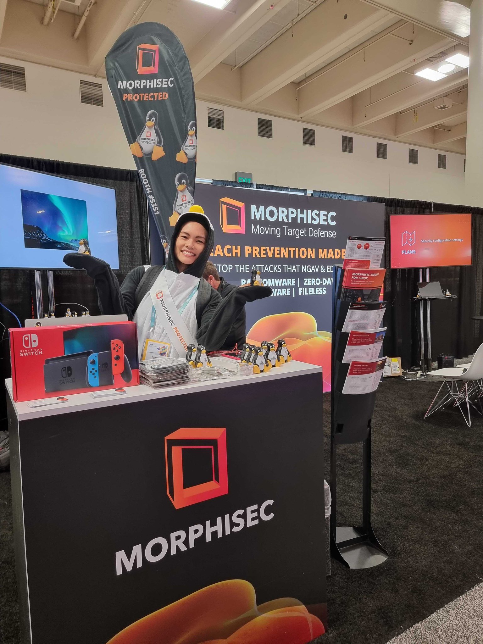 Morphisec on Twitter: "You don't have to be a penguin to break the ice! Make sure to stop by ...