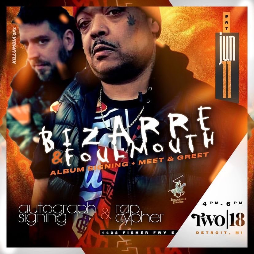 Bizarre D12 on Twitter: "Come to my autograph signing this Saturday at clothing store 218 ...