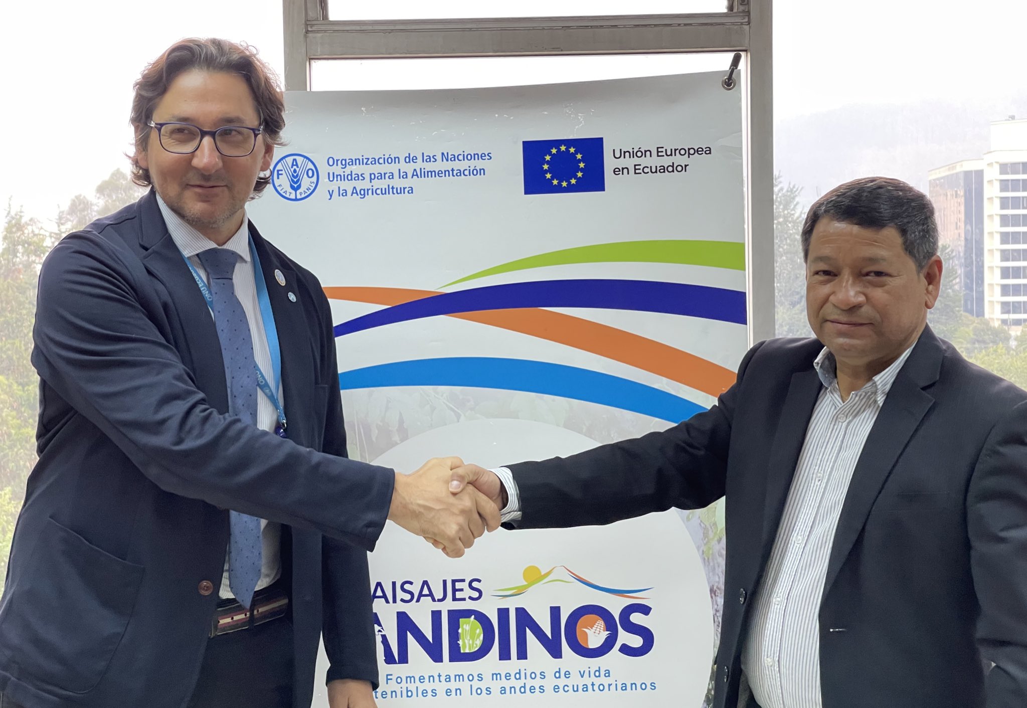 FAO Ecuador on Twitter: "La @FAO e @INIAPECUADOR renuevan acuerdo de cooperación técnica con el ...