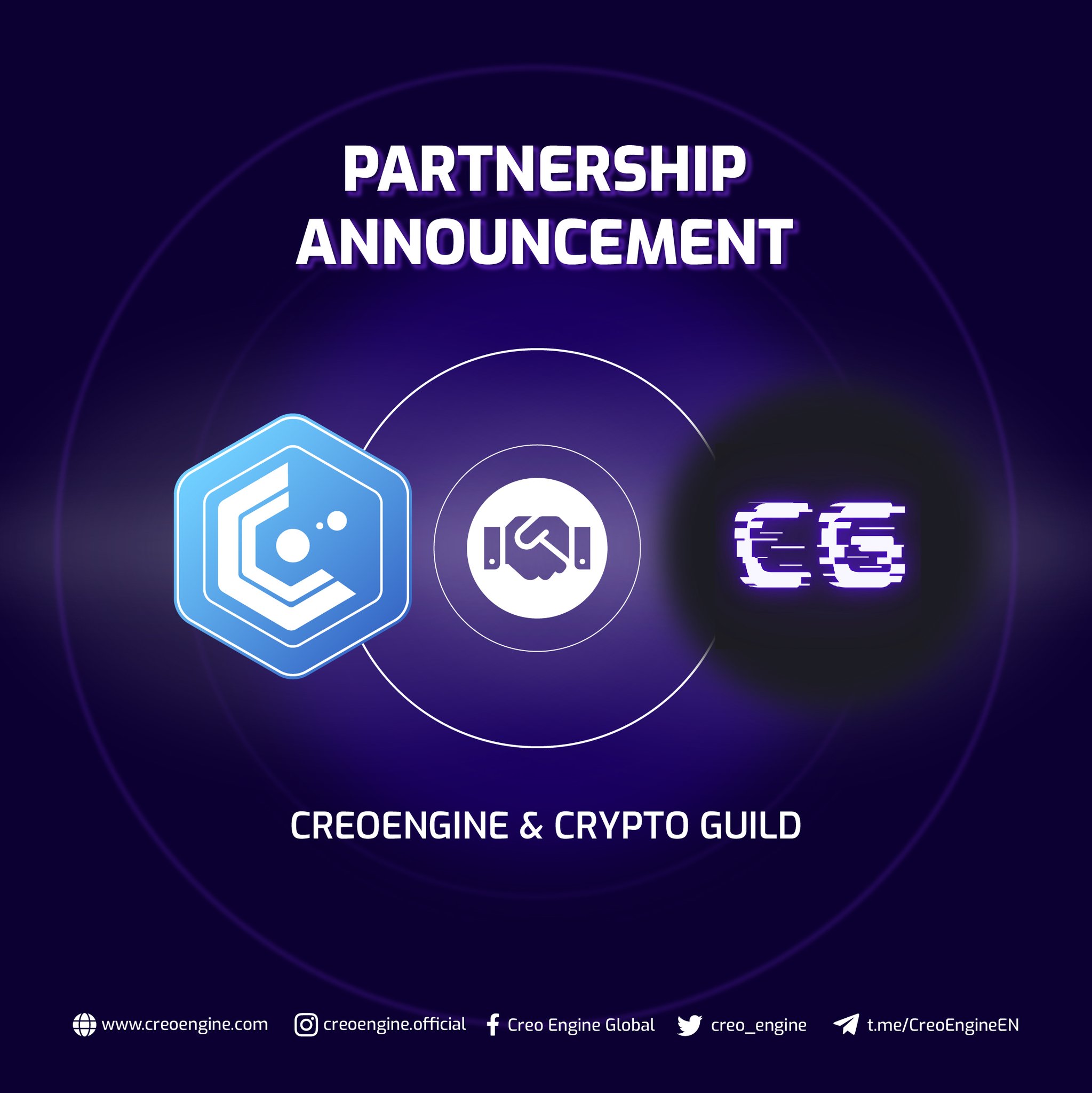Creo Engine on Twitter: "📢We are excited to announce our partnership with Crypto Guilds! @crypto ...