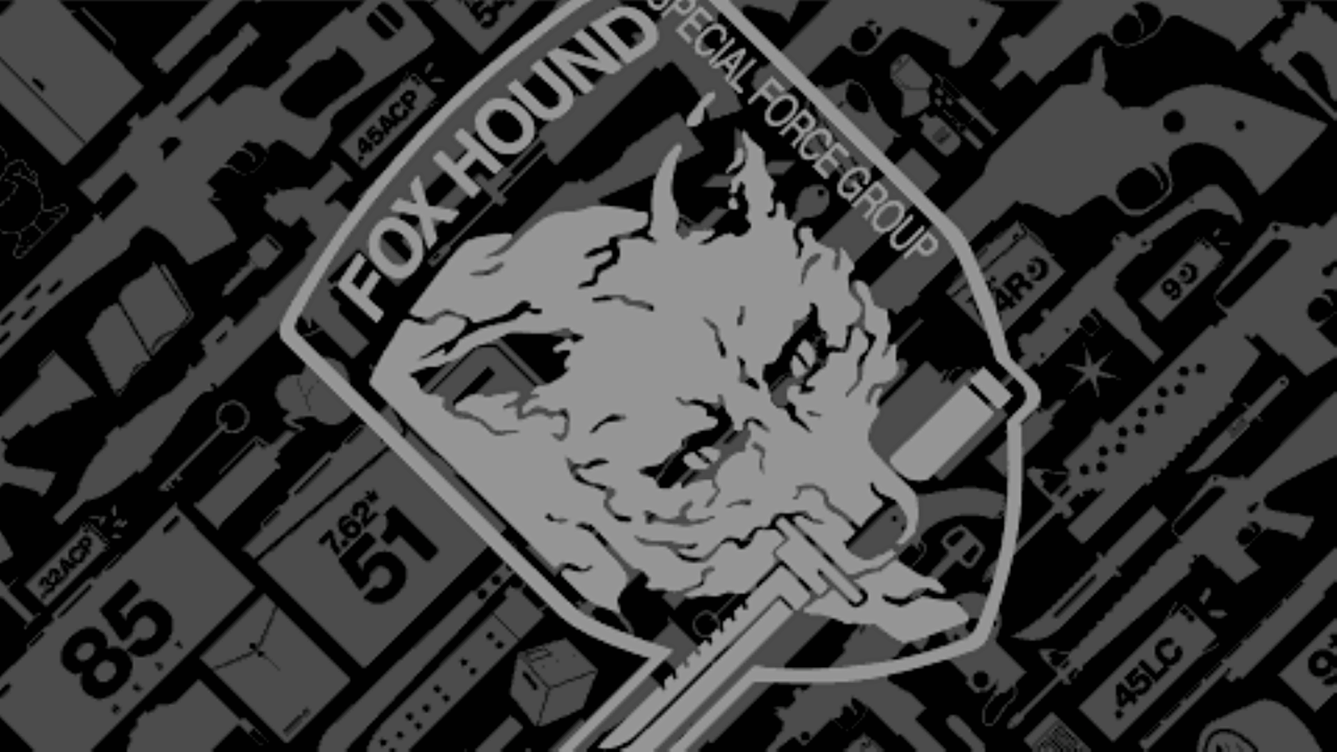 Foxhound Logo Wallpaper