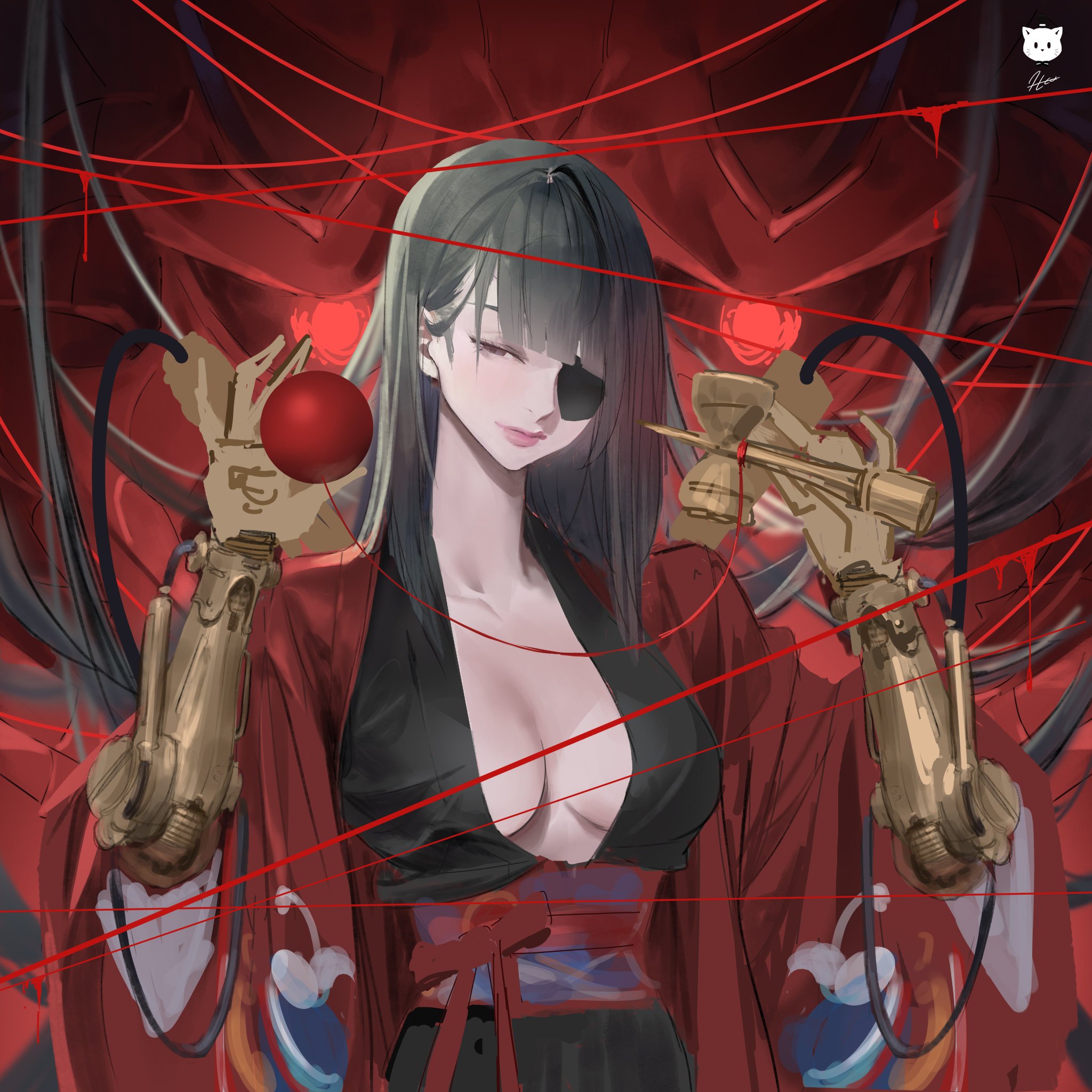 HEX on Twitter: "Next Steampunk WIP - Kurome https://t.co/4Y6xelV3LE" / Twitter