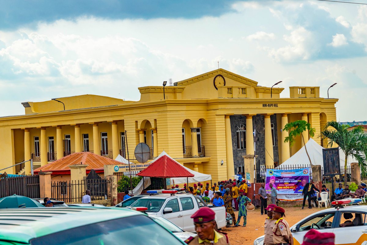 It was my pleasure to commission the Ibadan South West Local Government ...