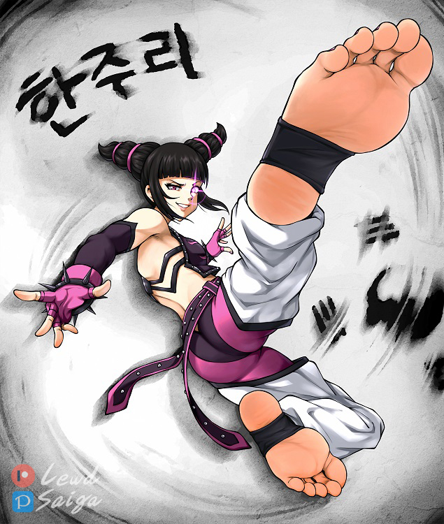 Saiga🔞 on Twitter: "Juri KICK! #StreetFighter https://t.co/b827rfyGs9" / Twitter