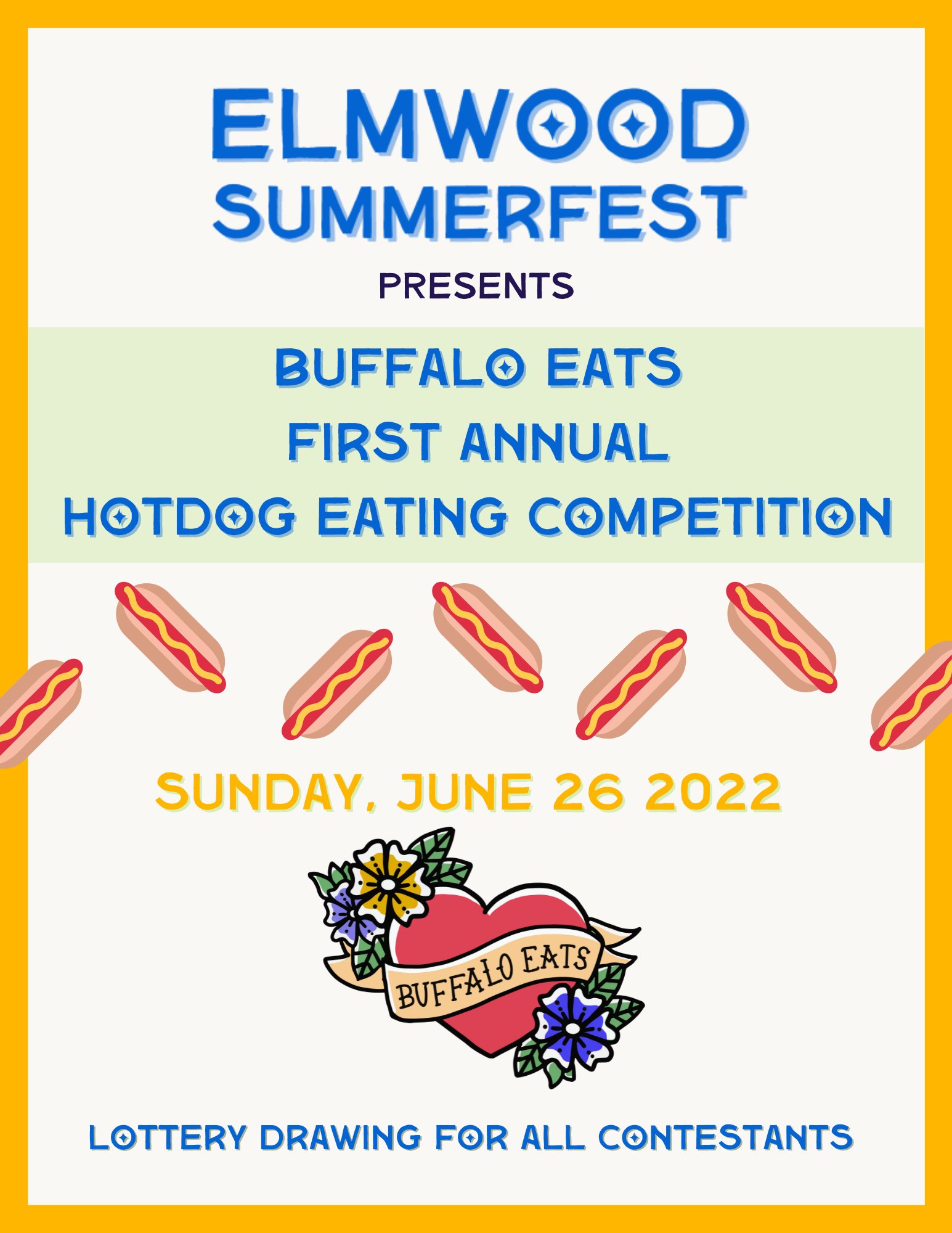Buffalo Eats on Twitter: "Exciting news! During the Elmwood Summerfest on 6/26, we will be ...