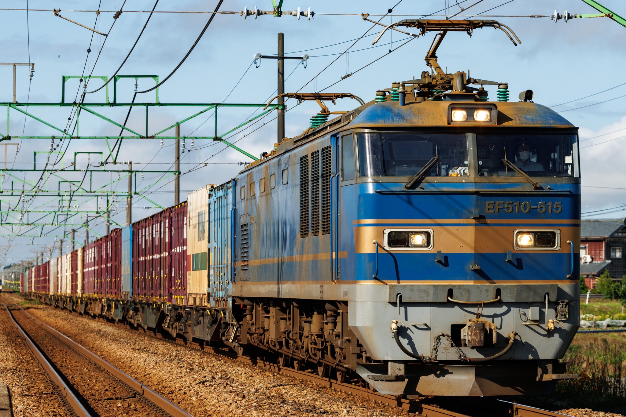 ゆーたろー on Twitter: "2022.6.9 4059レ EF510-506+コキ 遅3099レ EF510-509+コキ 4061レ EF510-515+コキ 4075レ ...