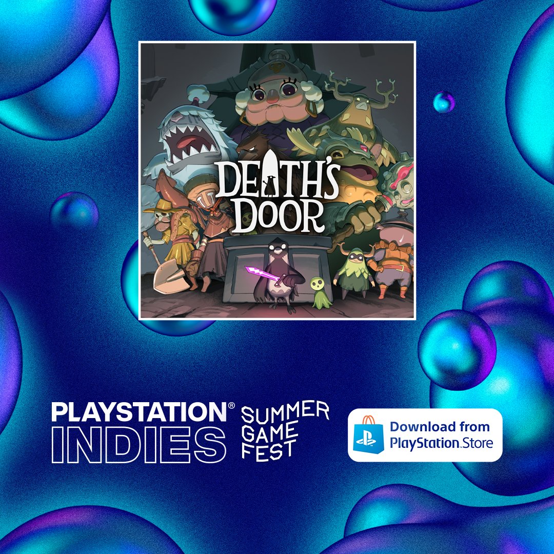 Devolver Digital on Twitter: "The sensational Death’s Door is 35% off on @PlayStation for a ...