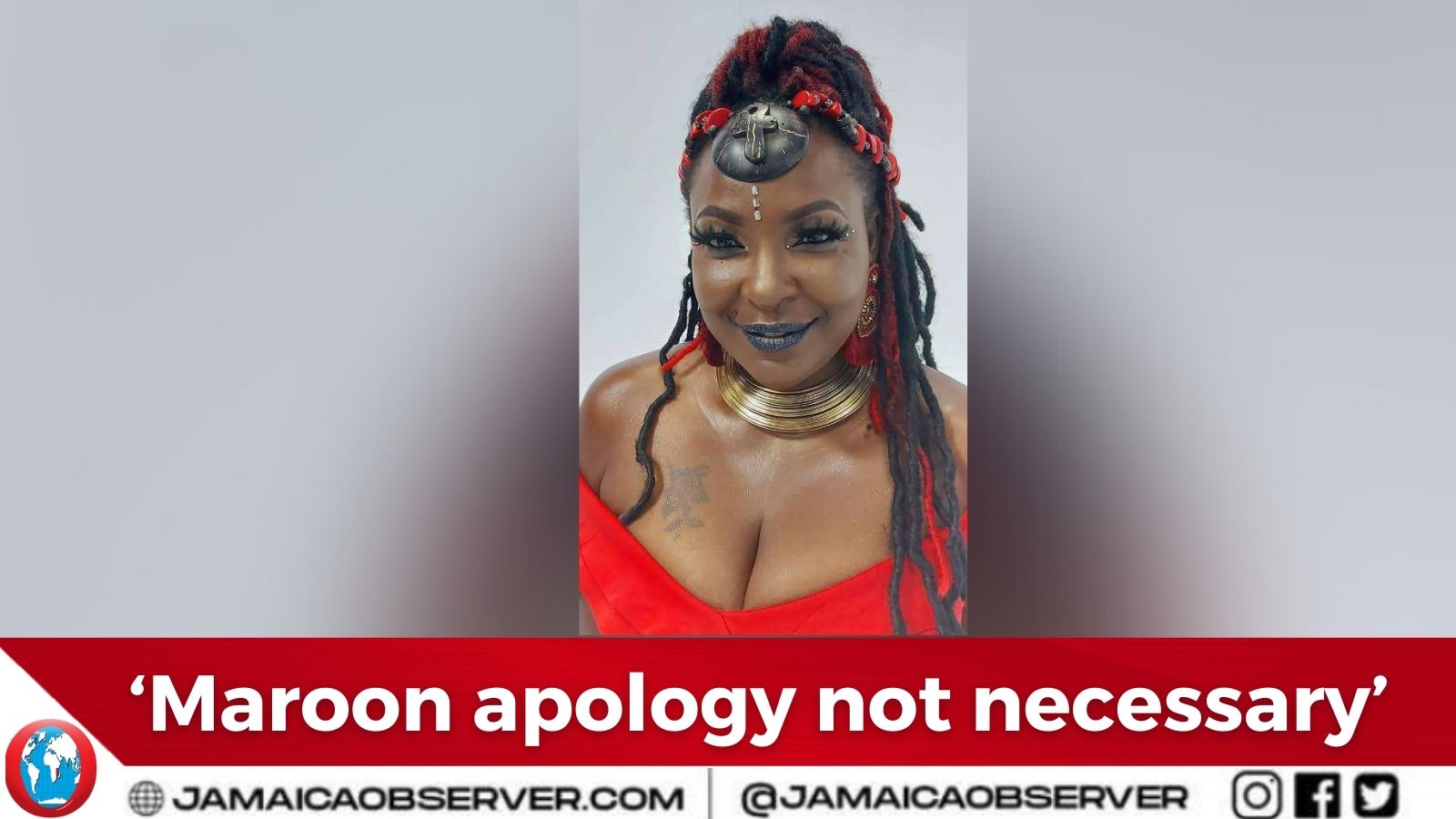 Jamaica Observer on Twitter: "Reggae artiste Maroon Queen believes the Maroons have nothing to ...