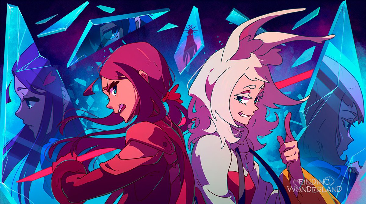 「Today is Finding Wonderland's anniversar」|Rouse 🐇 ️のイラスト