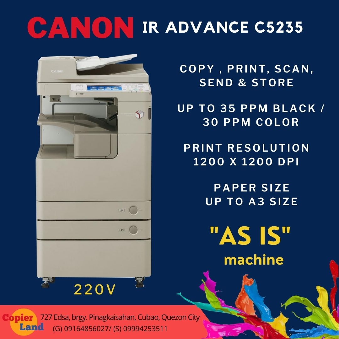 Canon Xerox Machine Models