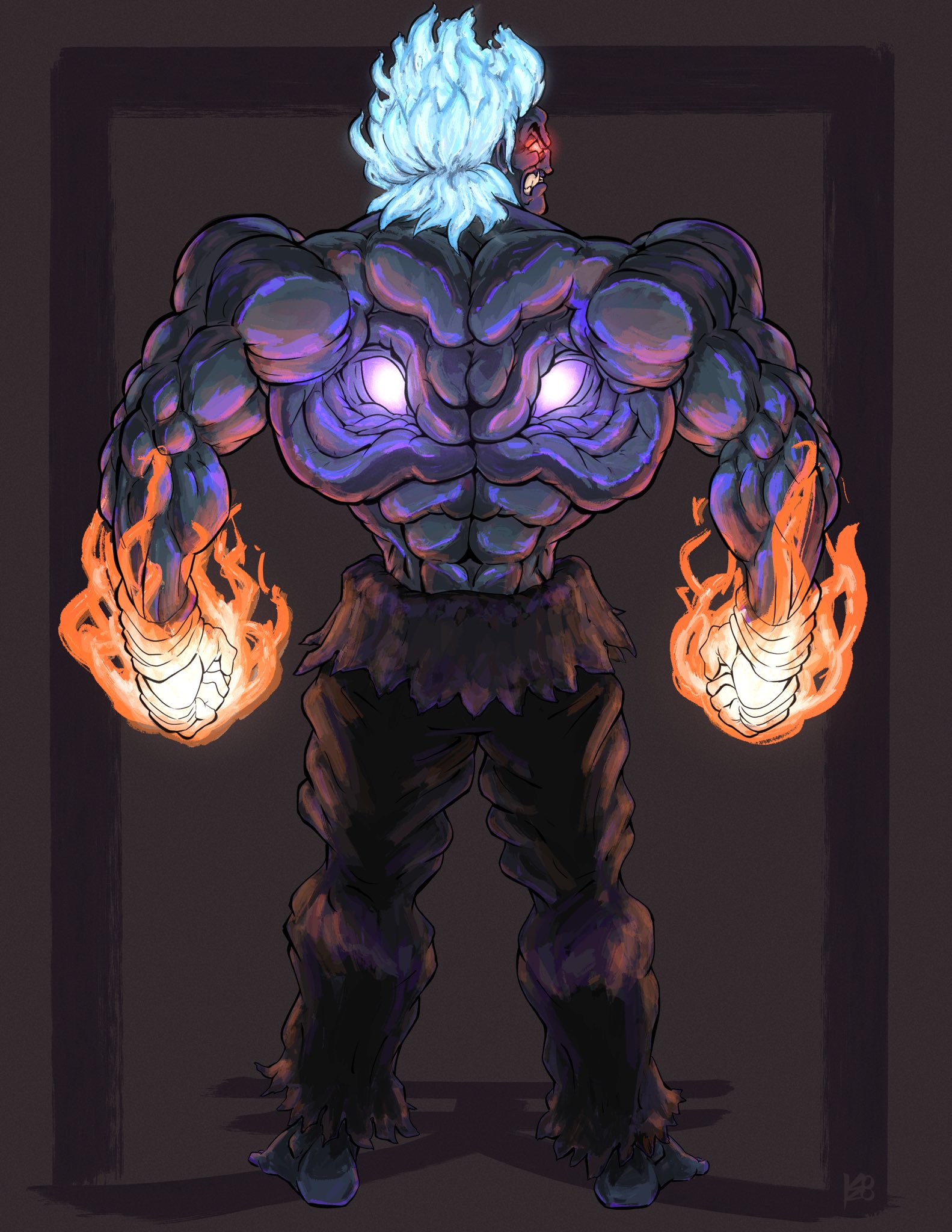 Oni Akuma Street Fighter Oni Akuma Mad Demon Statue By Pop Culture Sho