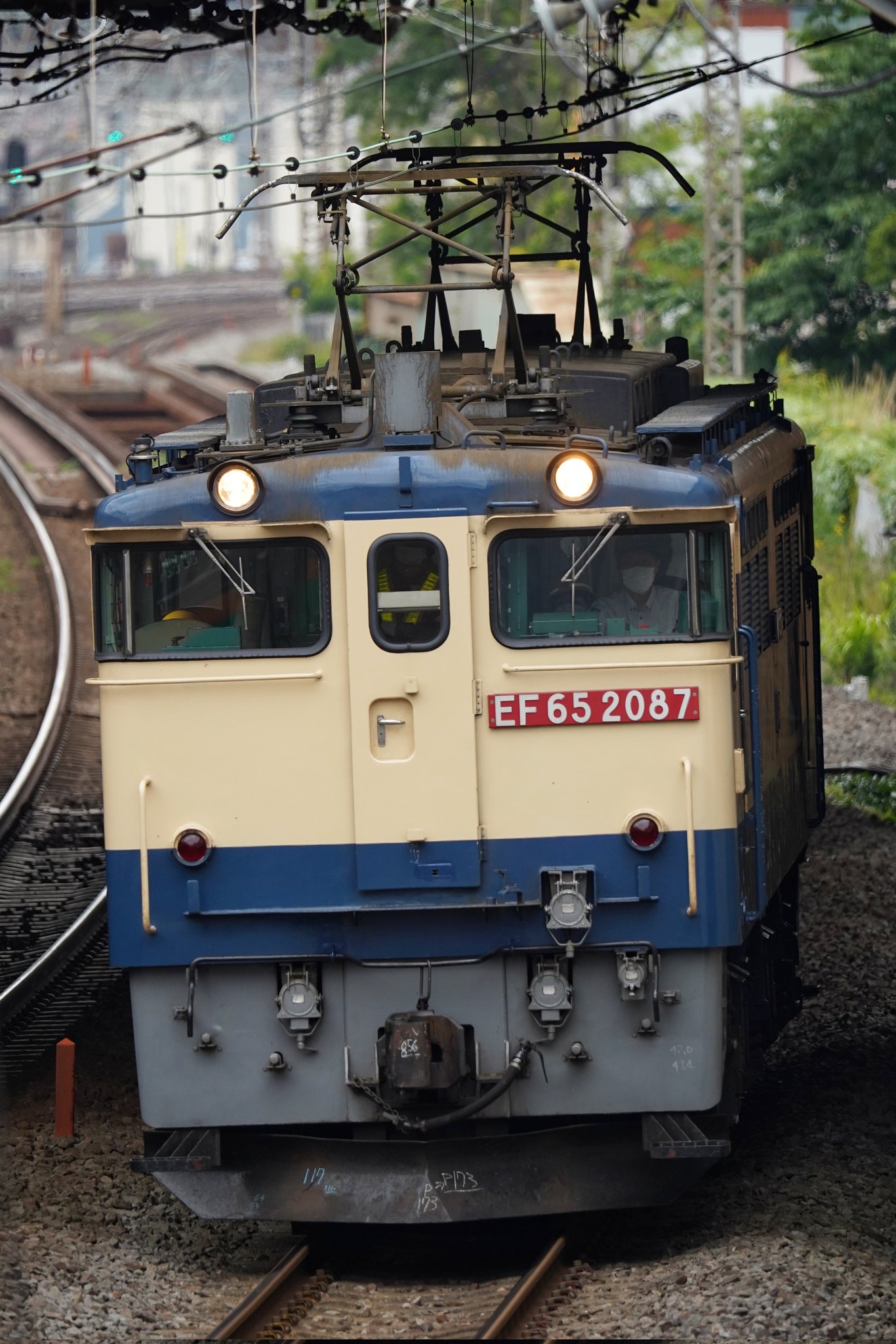 みたらし団子 on Twitter: "2022/6/9 試単6991、試単6992 EF65 2087 本日の西湘試単 https://t.co/l0N0NO3MCi" / Twitter