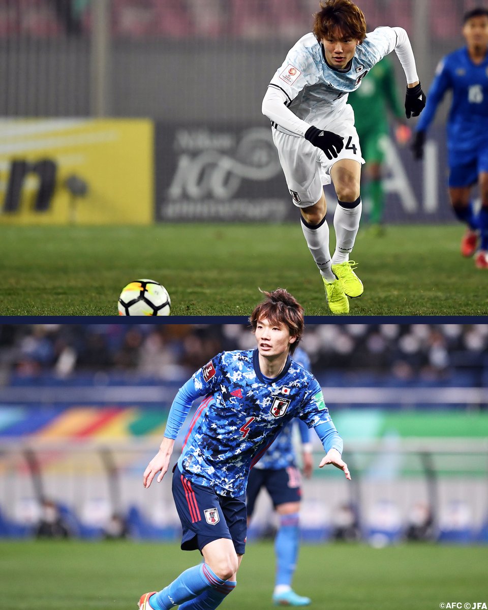 サッカー日本代表 🇯🇵 on Twitter: "📸#板倉滉 𝘛𝘩𝘦𝘯 & 𝘯𝘰𝘸📸 #アジアカップ 出場時と現在🔹 AFC U23アジアカップ ウズベキスタン2022第3戦タジキスタン戦は ...