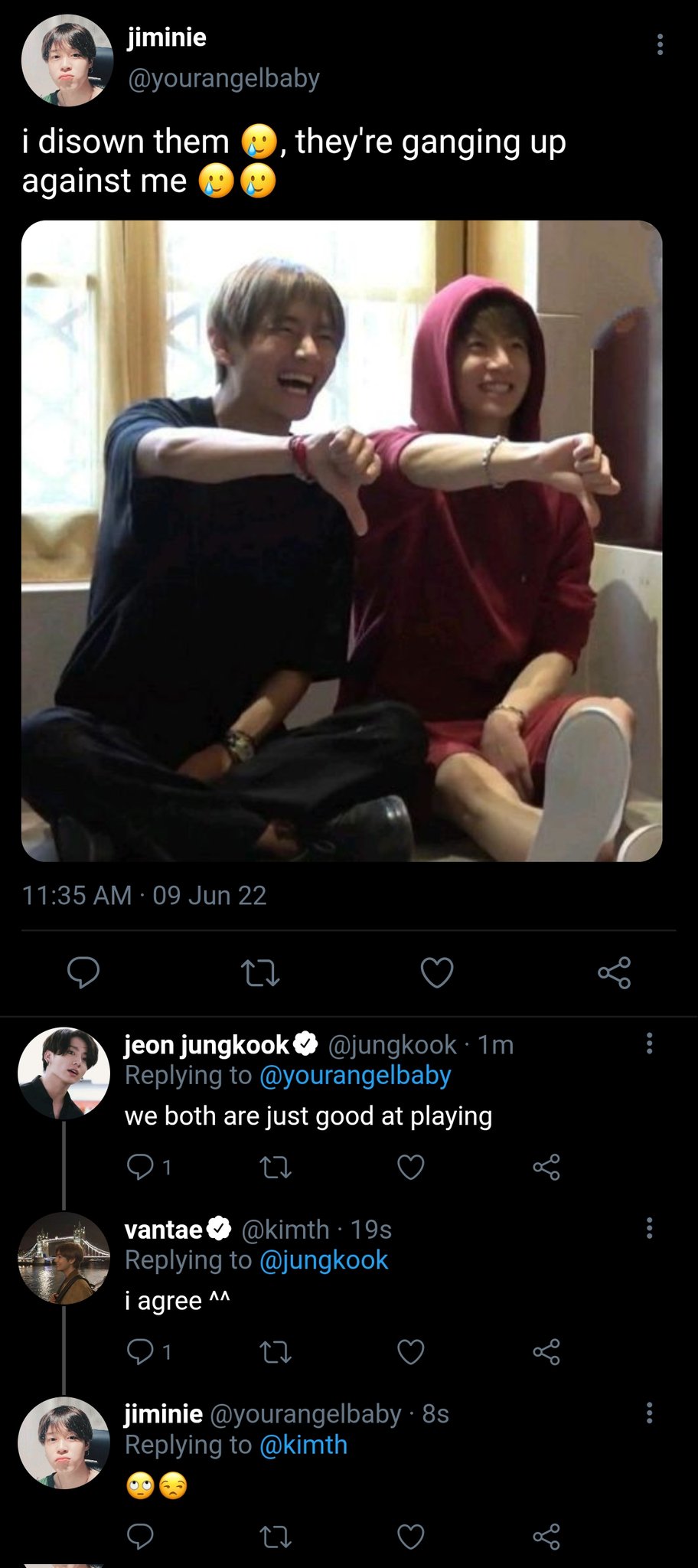 vedu⁷ on Twitter: "46. #namjinau https://t.co/OqGBJM9y7v" / Twitter