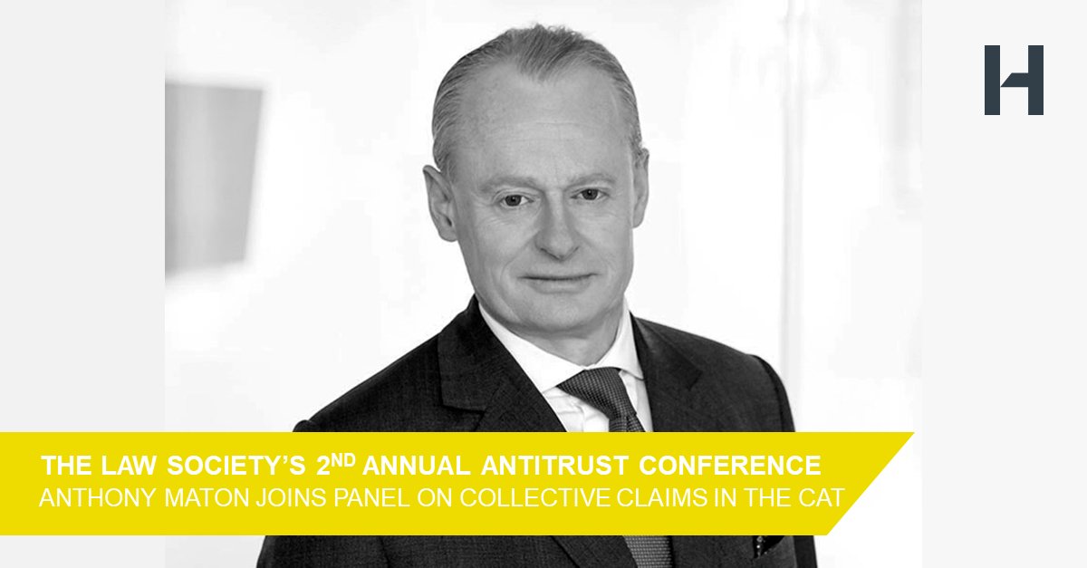 Hausfeld on Twitter: "Join Anthony Maton at the 2nd Annual antitrust conference 2022 on 22.6 at ...