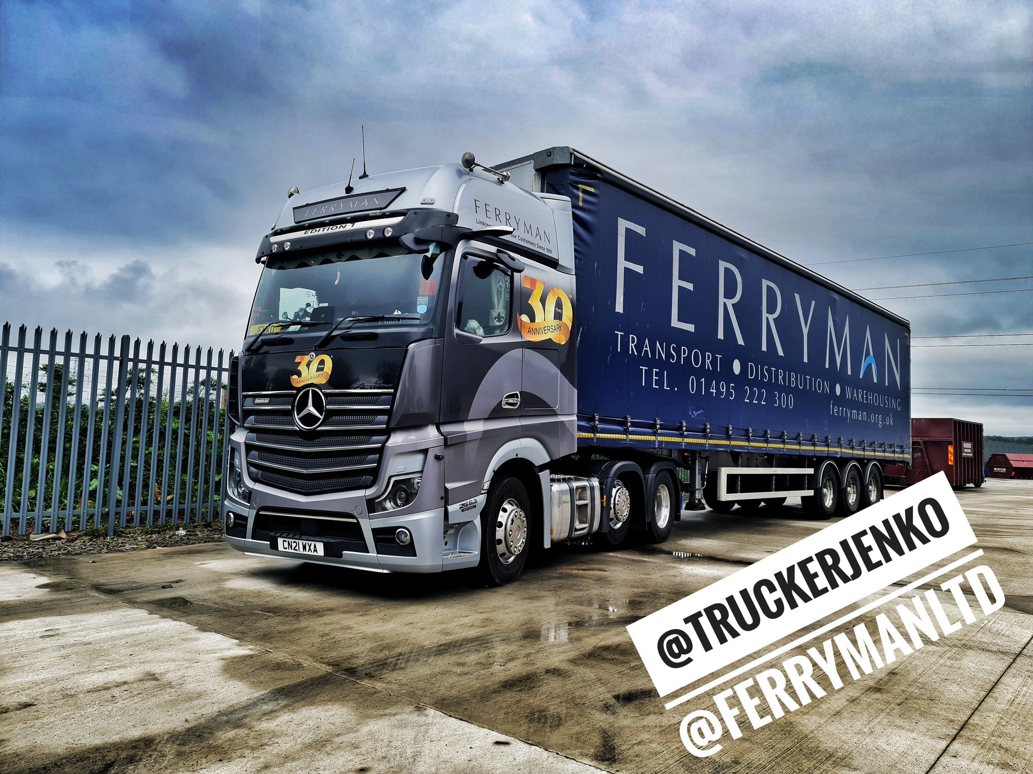 Trucker Jenko on Twitter: "Tipped in Paisley this morning and now heading to Dumbarton for my ...