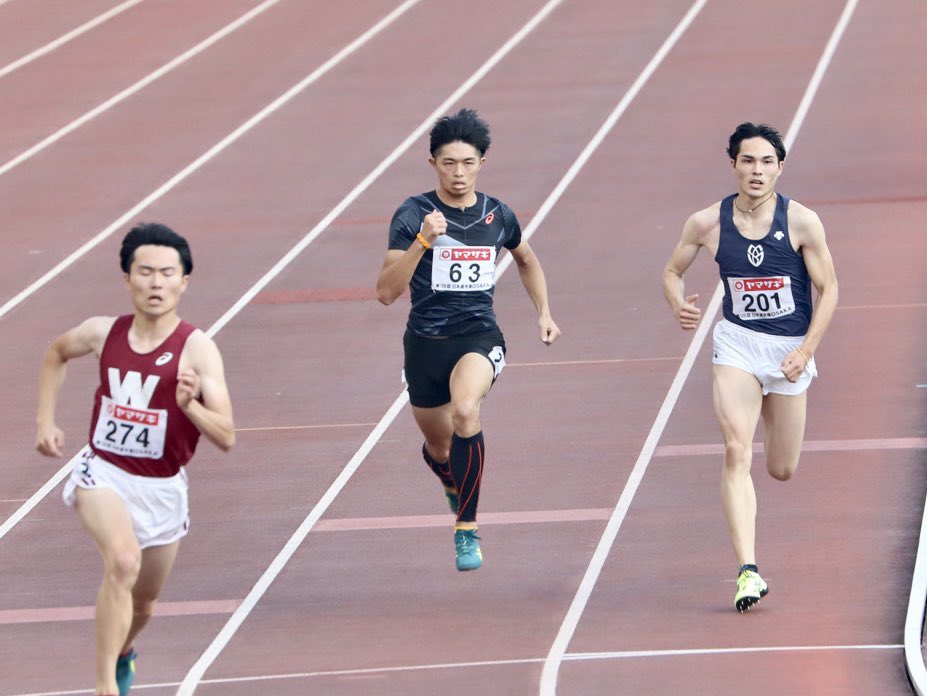 彩 on Twitter: "吉津拓歩 選手 ウォルシュ ジュリアン 選手 メルドラム アラン 選手 #400m予選 #日本選手権 https://t.co/2hEdQ0LZRm" / Twitter