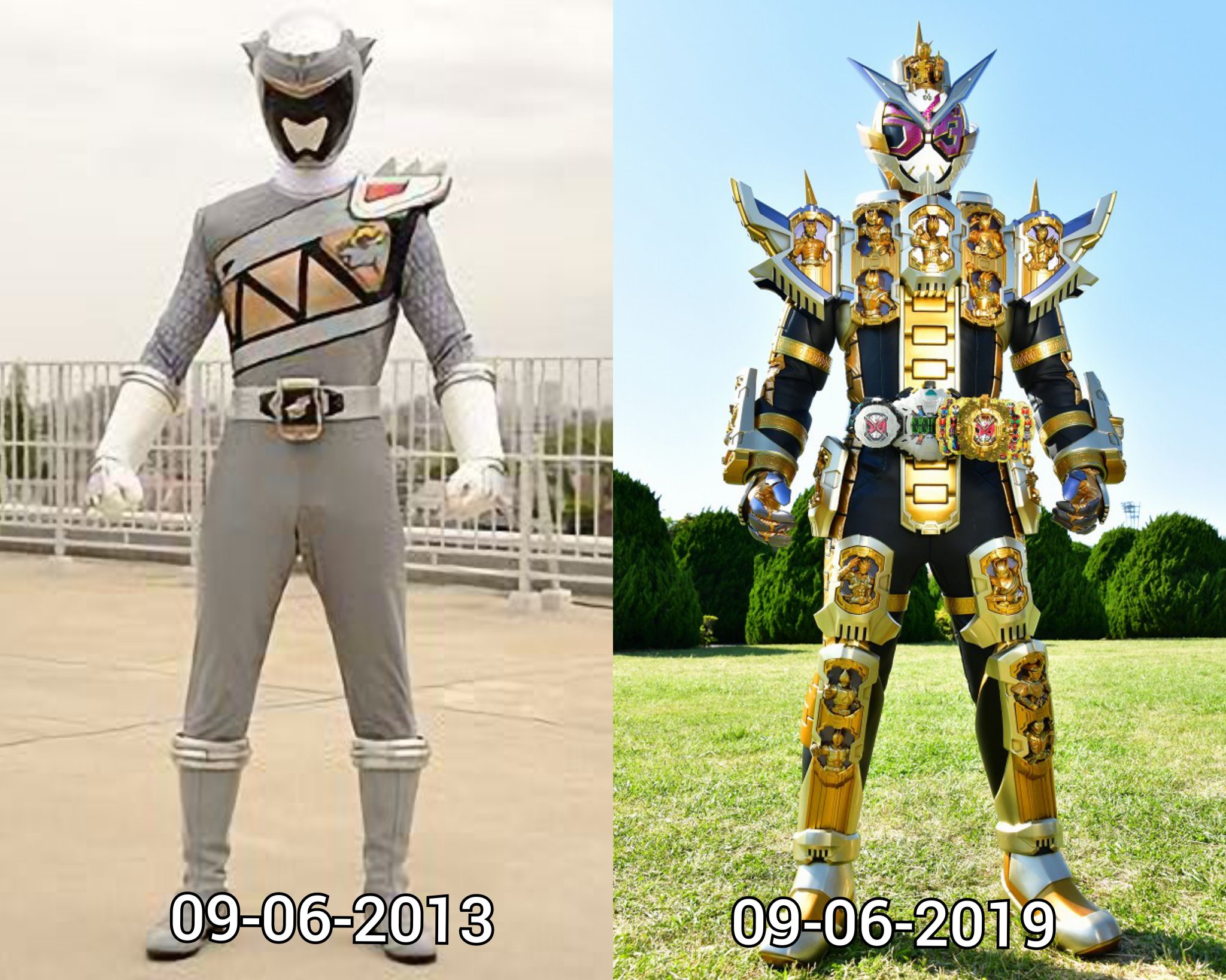 Sentai Rider BANK Reiwa on Twitter: "// 09/06/2022 // [ 09/06/2013 ] Zyuden Sentai Kyoryuger ...