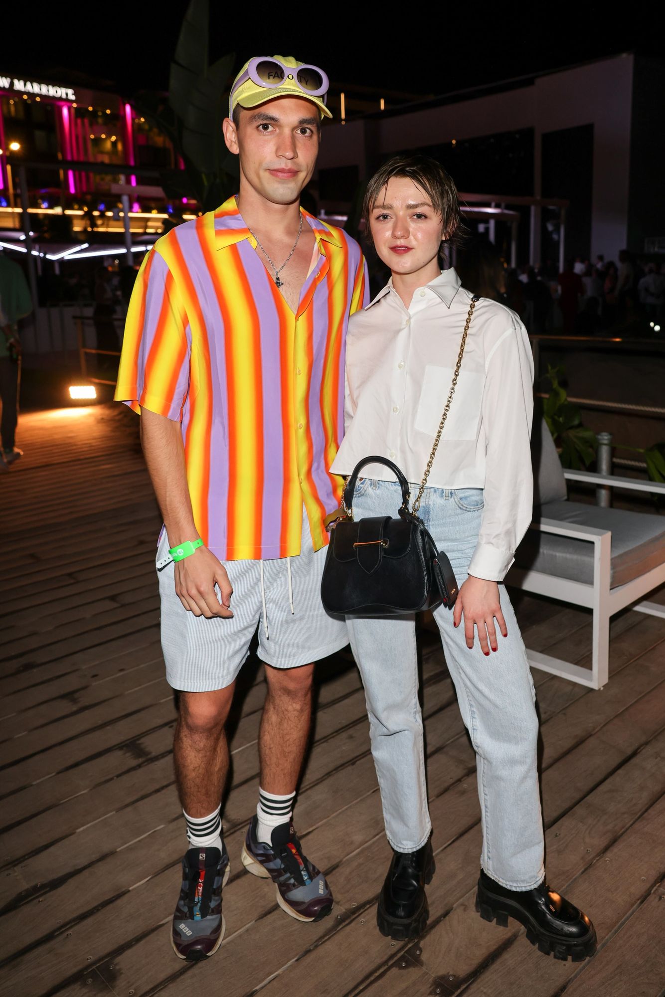 Maisie Williams Beach