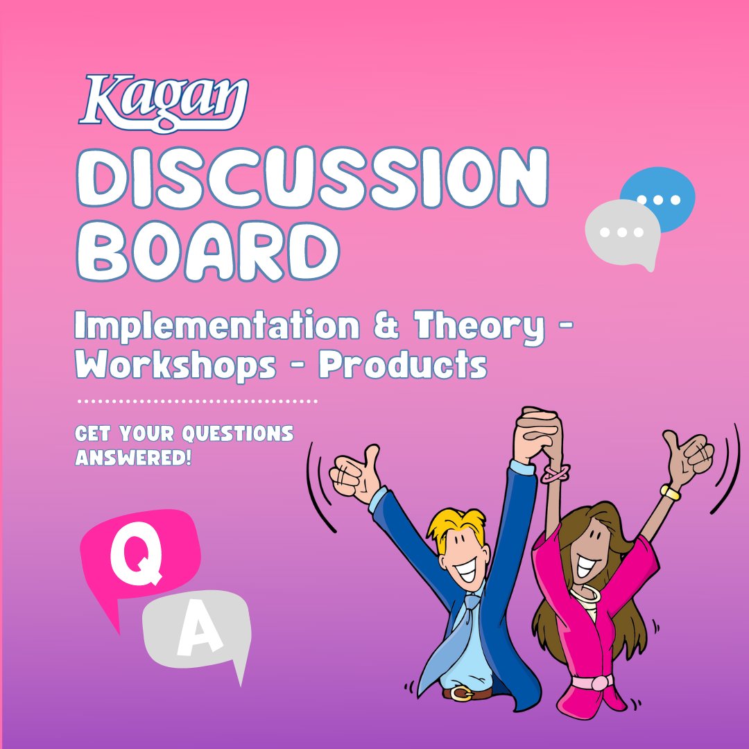 Kagan Publishing & Professional Development on Twitter: "Questions ...