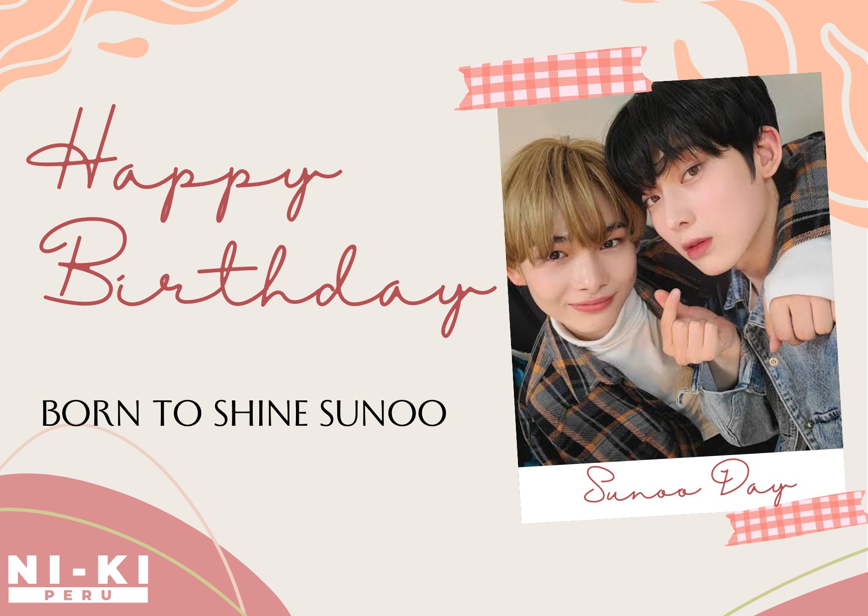 NI-KI PERU on Twitter: " SUNOO DAY @ENHYPEN_members A nuestro lindo y adorable SUNOO, le ...