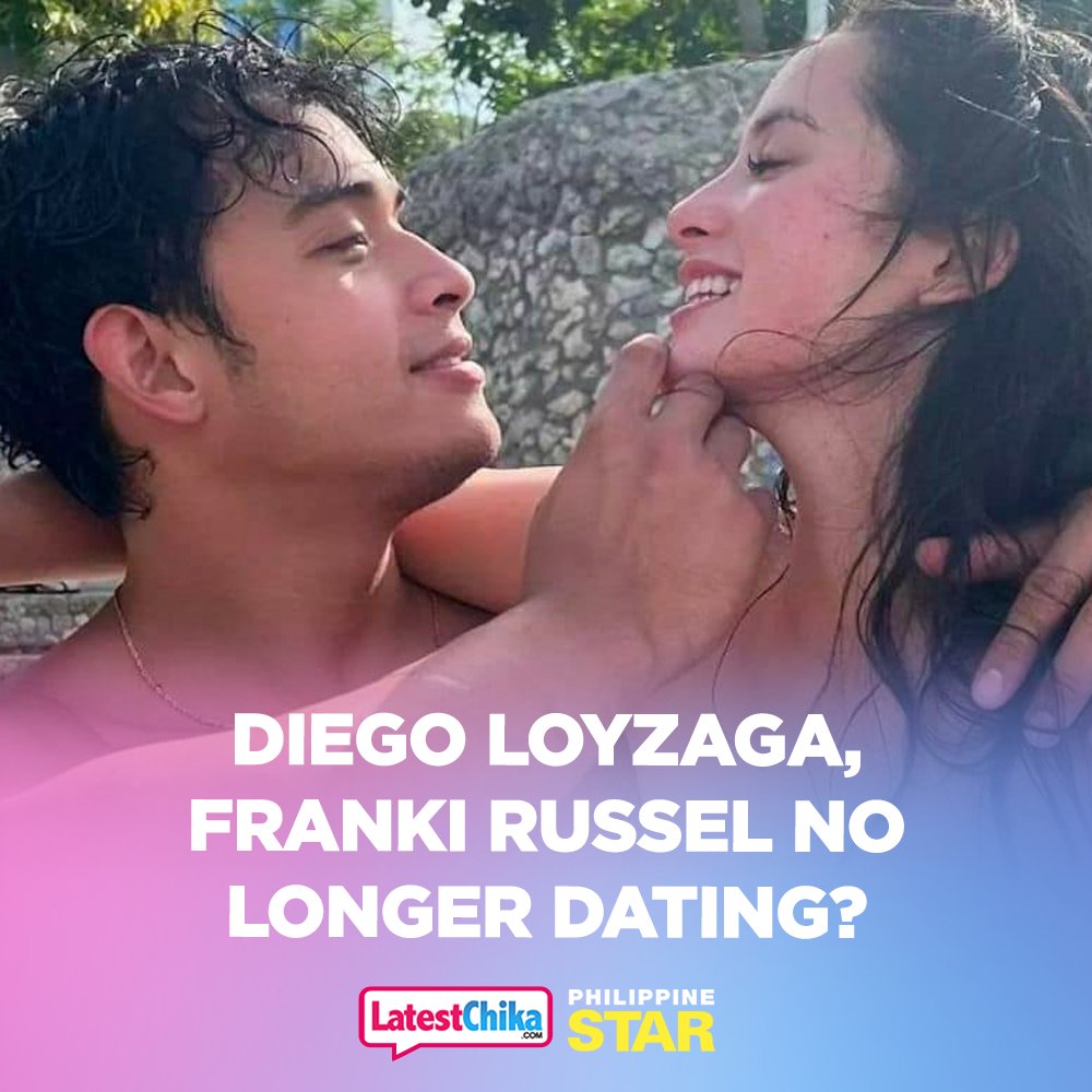The Philippine Star on Twitter: "Has Diego Loyzaga and Franki Russel’s budding romance ended way ...
