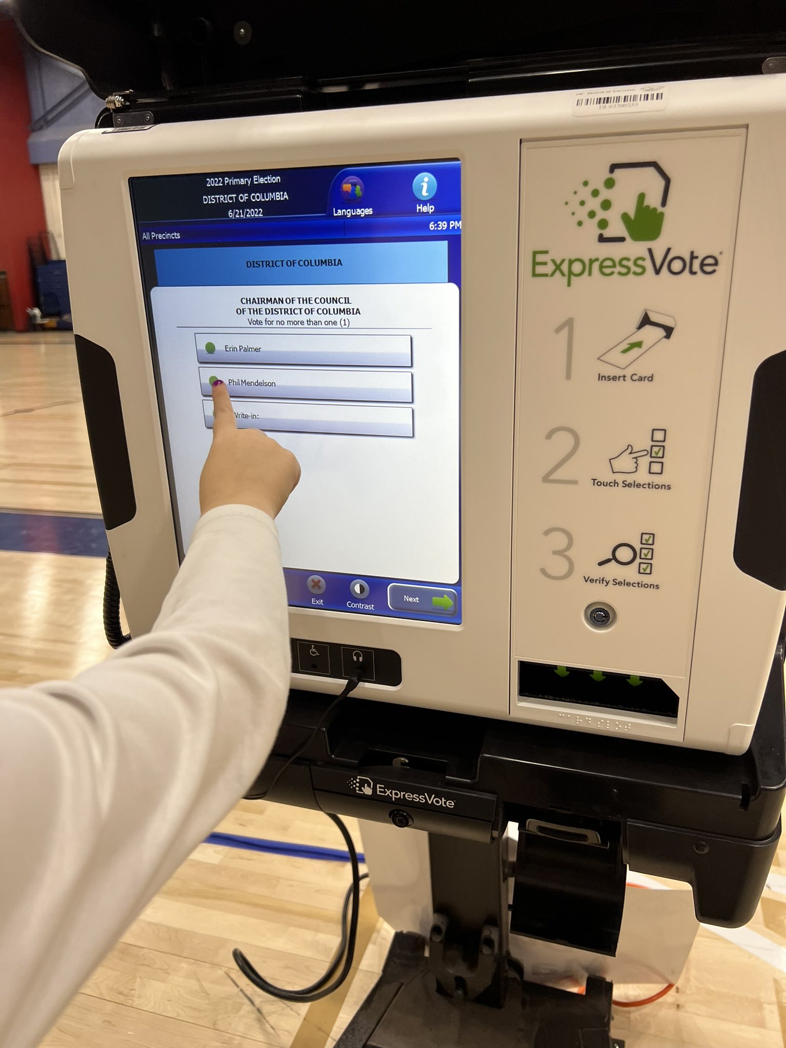 David Kieve on Twitter: "Primary Election Day in our nation’s capitol ...