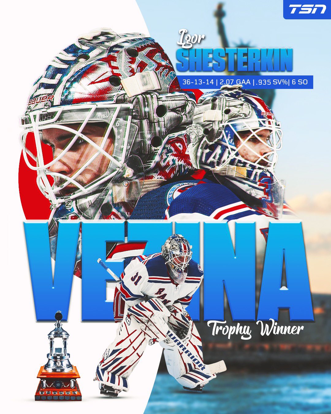 2022 Vezina Trophy Winner