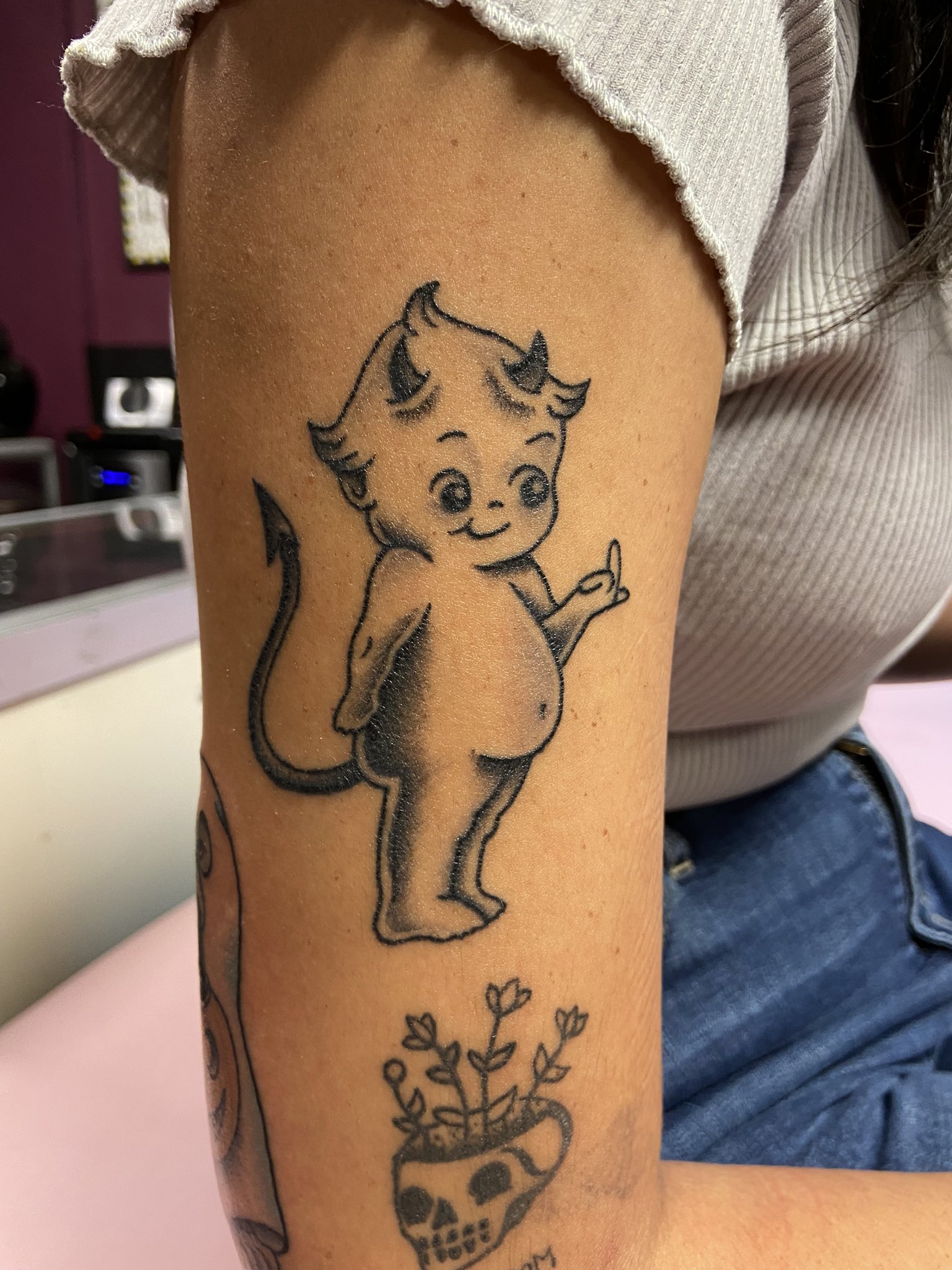 Devil Baby Tattoo