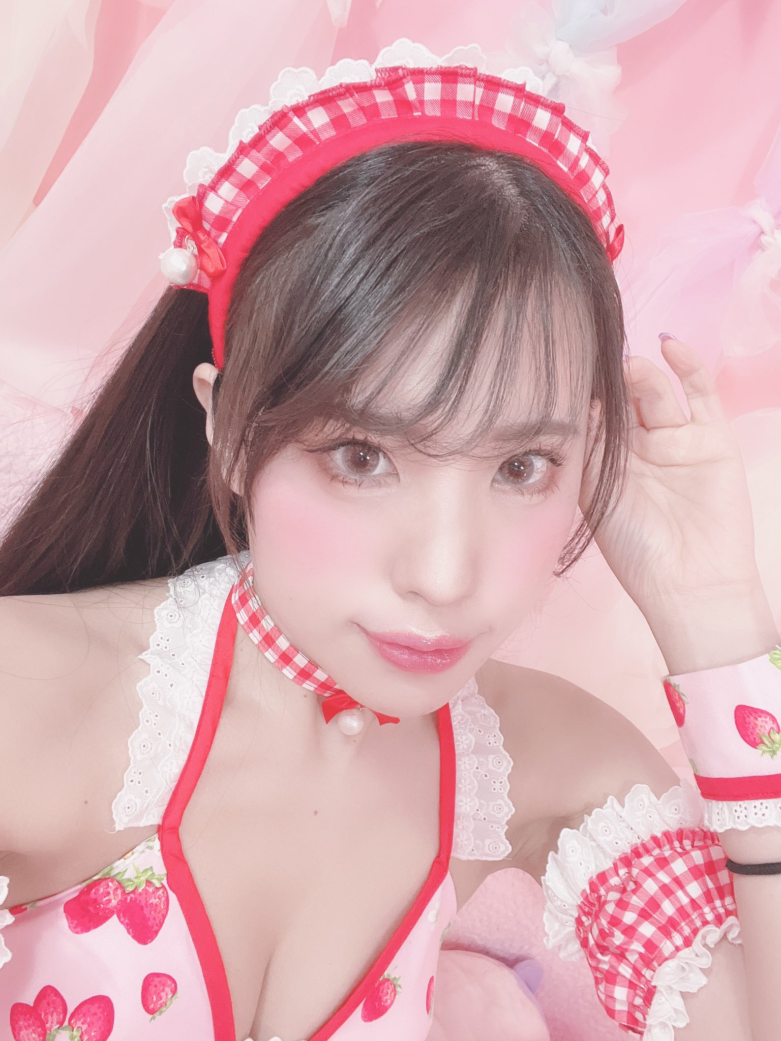 雷神所長 on Twitter: "RT @ohshiri2ki: 撮影してきた！ いつも綺麗要素多めだけど今日の凛々奏氏ばちぼこに甘々で可愛かったな！！🍓 https://t.co ...