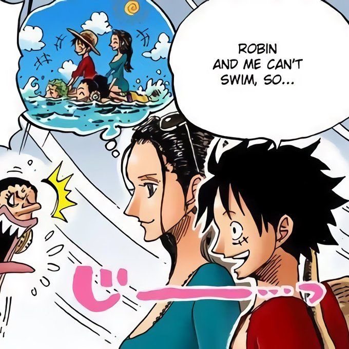 Robin And Luffy