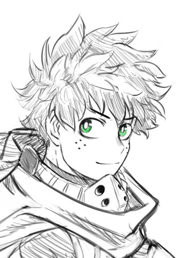 Athena-av art 🧡💚 Working on BkDk Fanzines! on Twitter: "Quick sketch from #bnha357 Bkdk pro hero ...