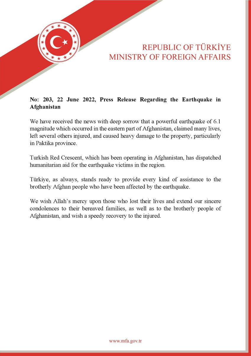 Turkish MFA on Twitter: Turkish MFA on Twitter: